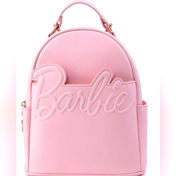 Loungefly | Bags | Loungefly Barbie Backpack Rose Gold | Poshmark